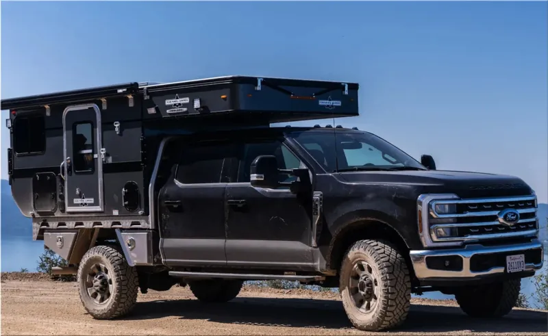 Four Wheel Campers Hawk+: Best Flatbed Camper for Off-Grid Living | Gerane