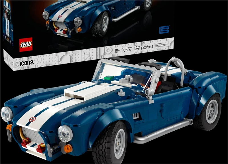 LEGO Shelby Cobra 427 S/C Set Marks 60 Years of American Muscle | Gerane